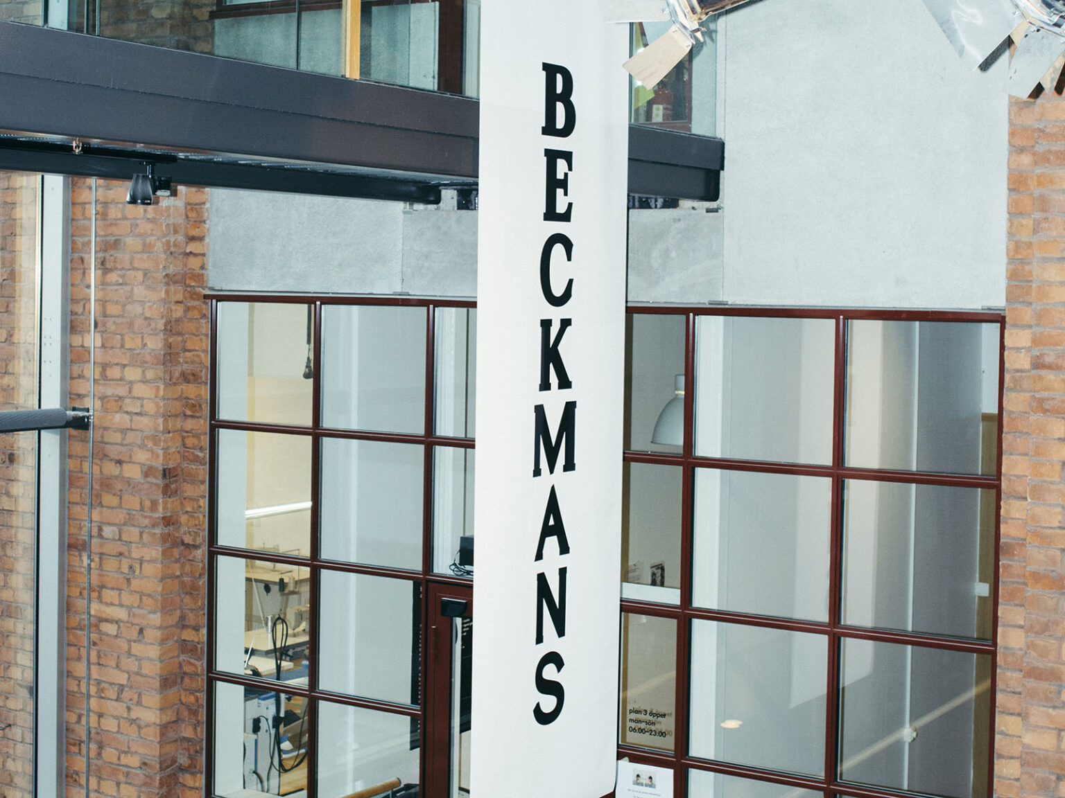 Application to Beckmans - Beckmans